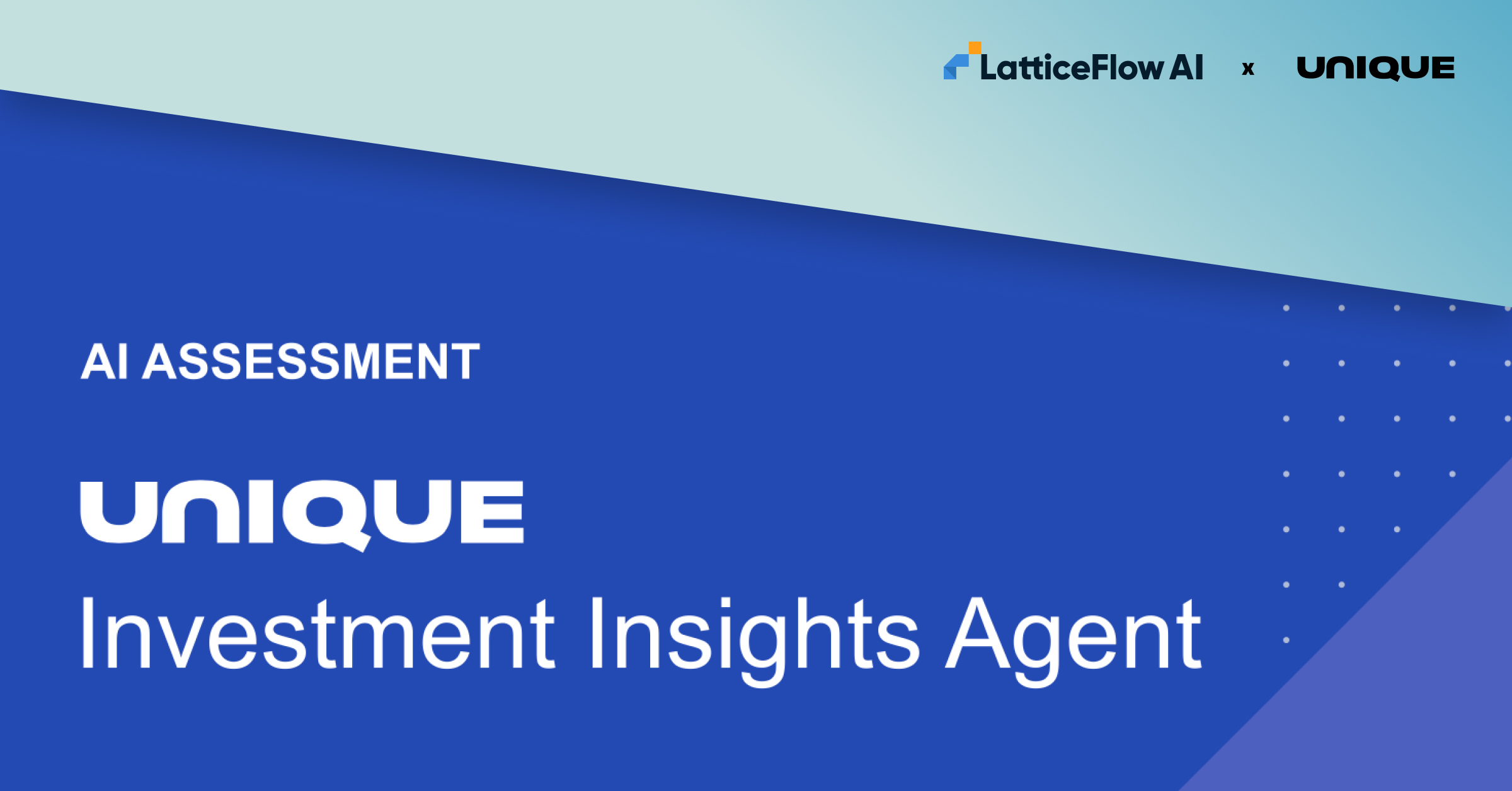 Unique AI x LatticeFlow AI: Introducing FINMA-Aligned Technical Blueprint