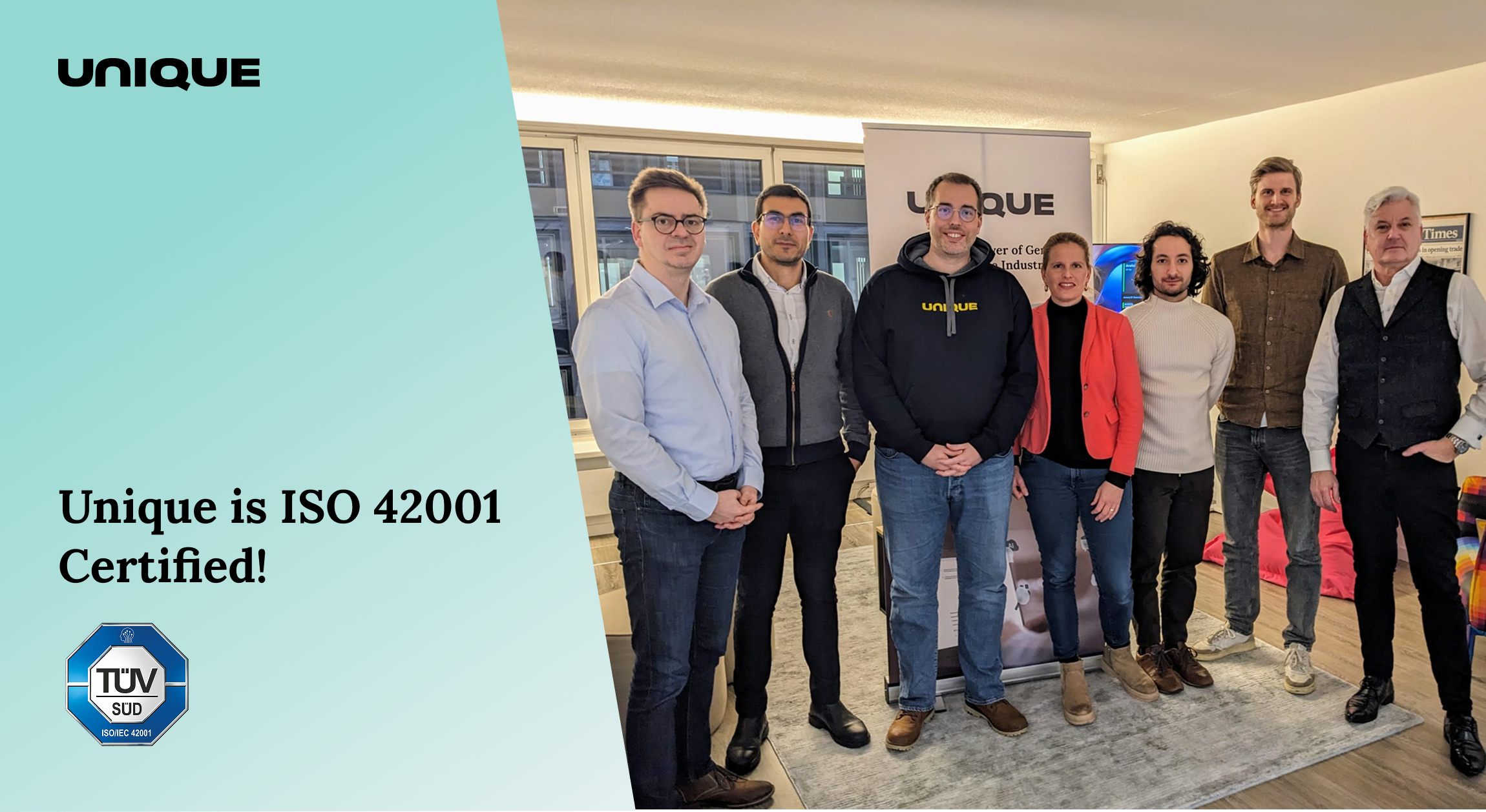 Unique's ISO 42001 Certification: Responsible AI in Financial Services