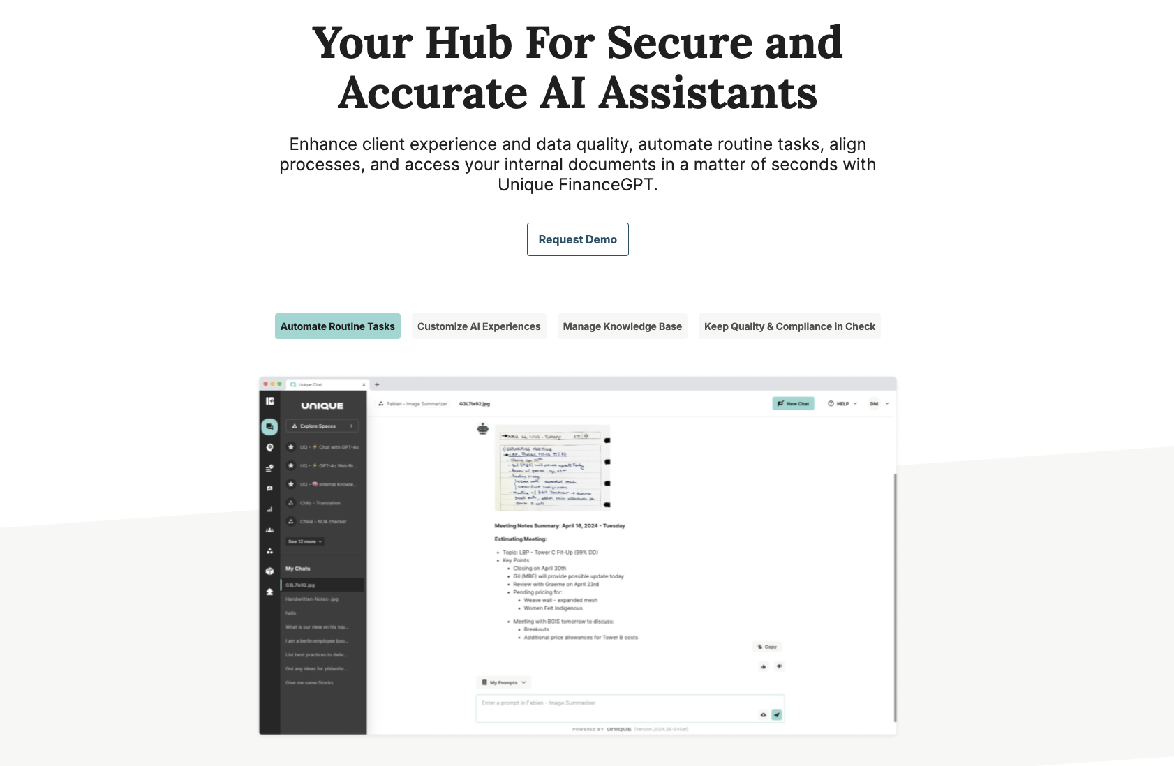Unique AI | Go Agentic with Unique